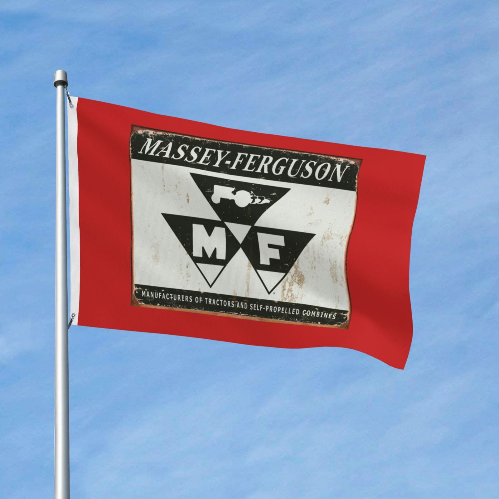 Flag Of Massey Ferguson Tractors 3x5 Ft Flag Double Sided Indoor ...