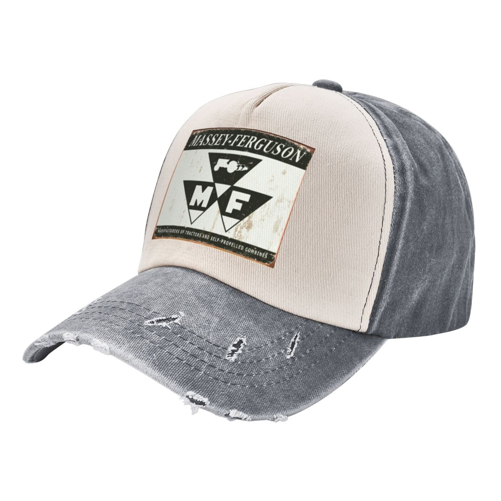 Flag Of Massey Ferguson Tractors Cowboy Collision Color Washed Baseball ...