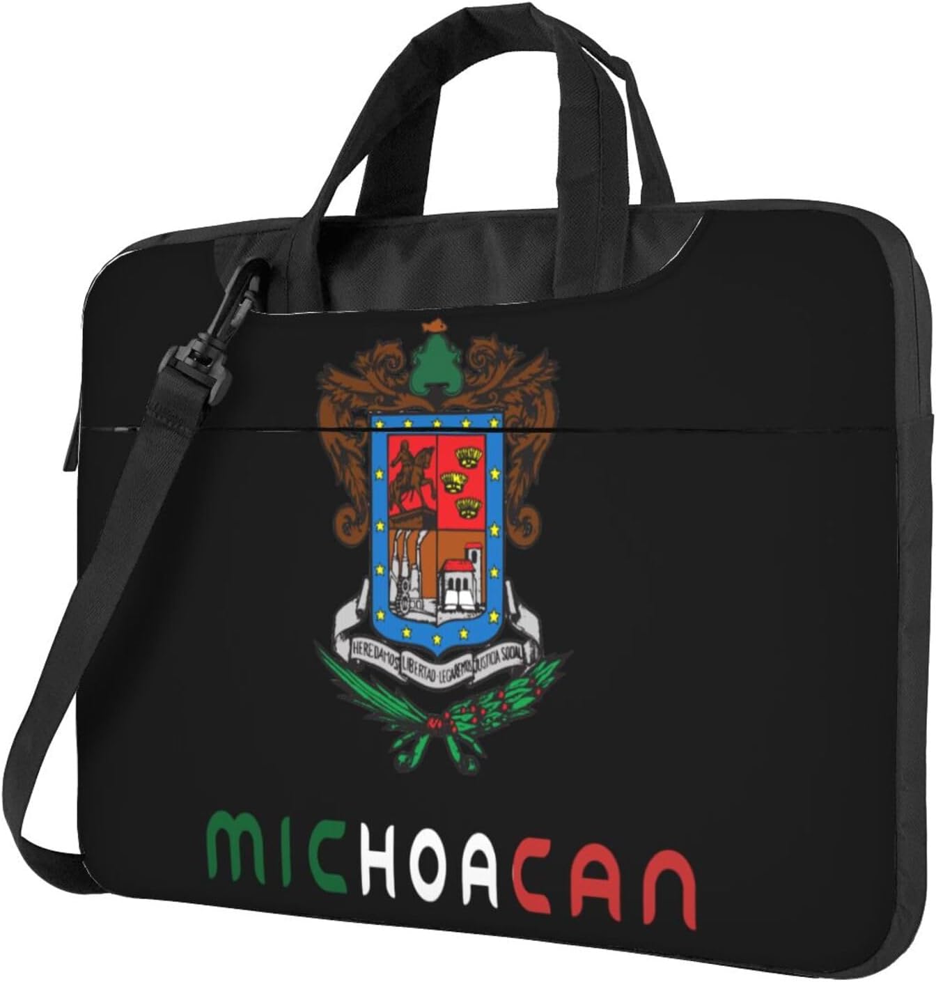 Flag Of Michoacan 3d Pattern Laptop Bag Shoulder Bag Computer Notebook ...