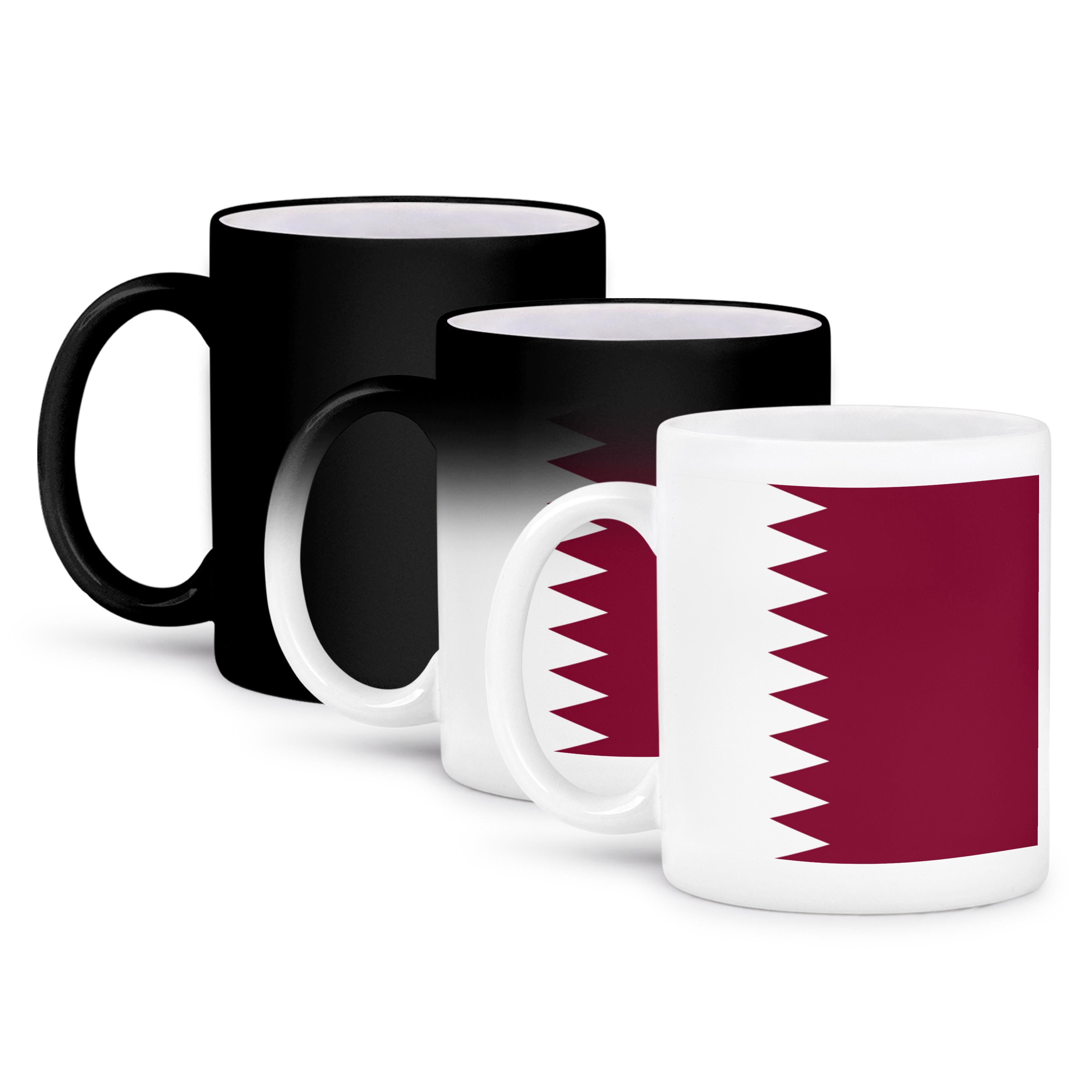 3dRose, Flag of Qatar - Qatari Maroon dark red and white zigzag zig zag ...