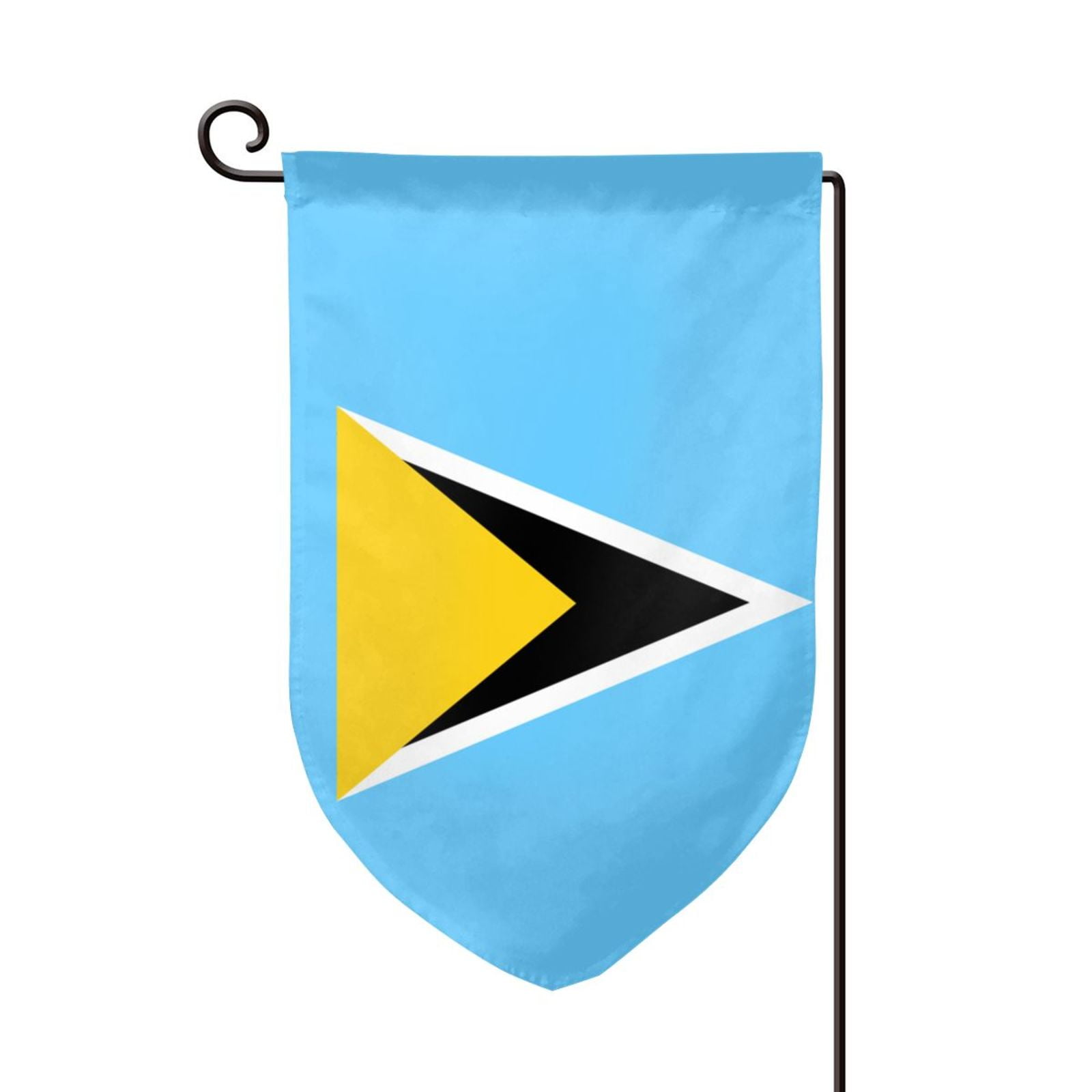 Flag Of Saint Lucia Double Sided Garden Flag for Indoor Outdoor ...