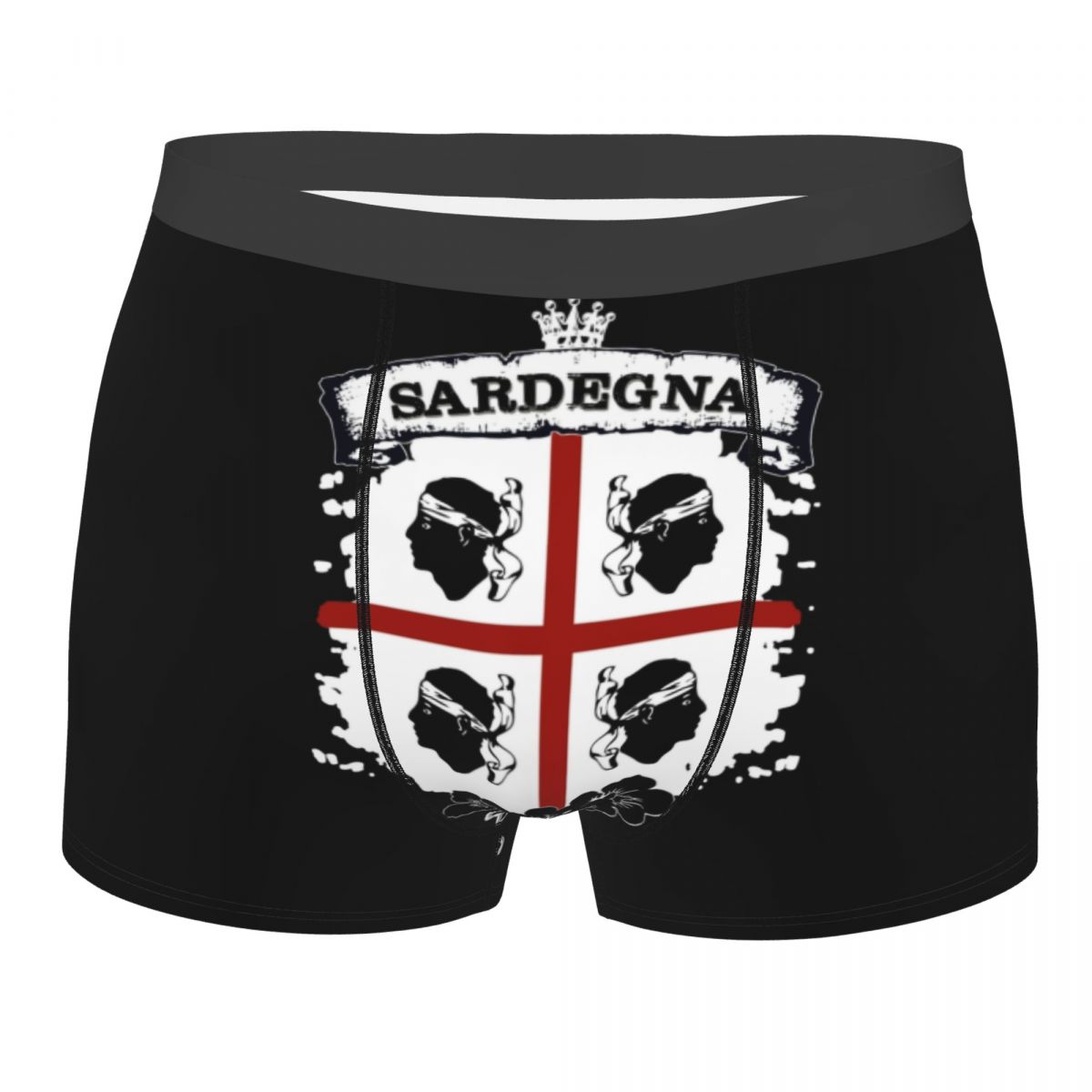 Flag Of Sardinia Boxer Shorts For Men 3D Print Male Italy Sardegna ...