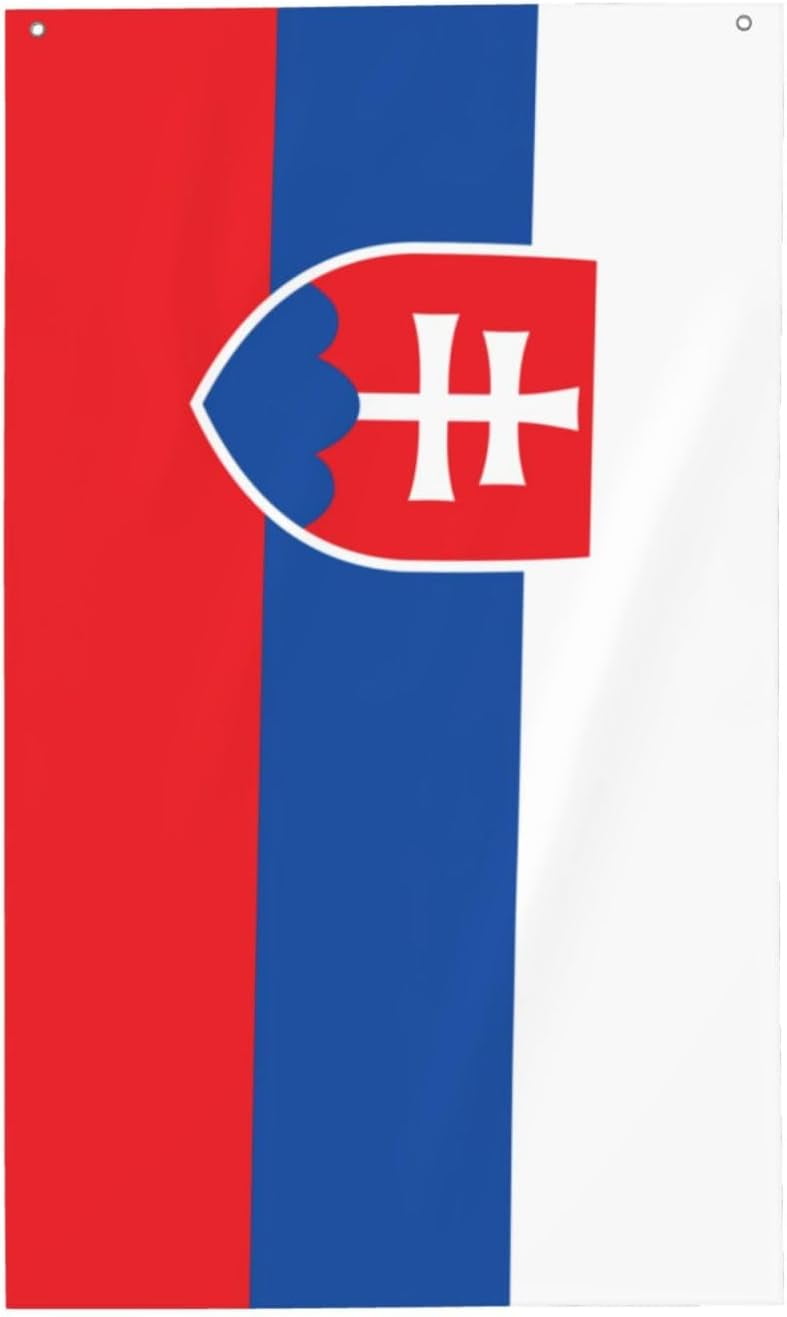 Flag Of Slovakia Print Welcome The Four Seasons Garden Flag, Yard ...