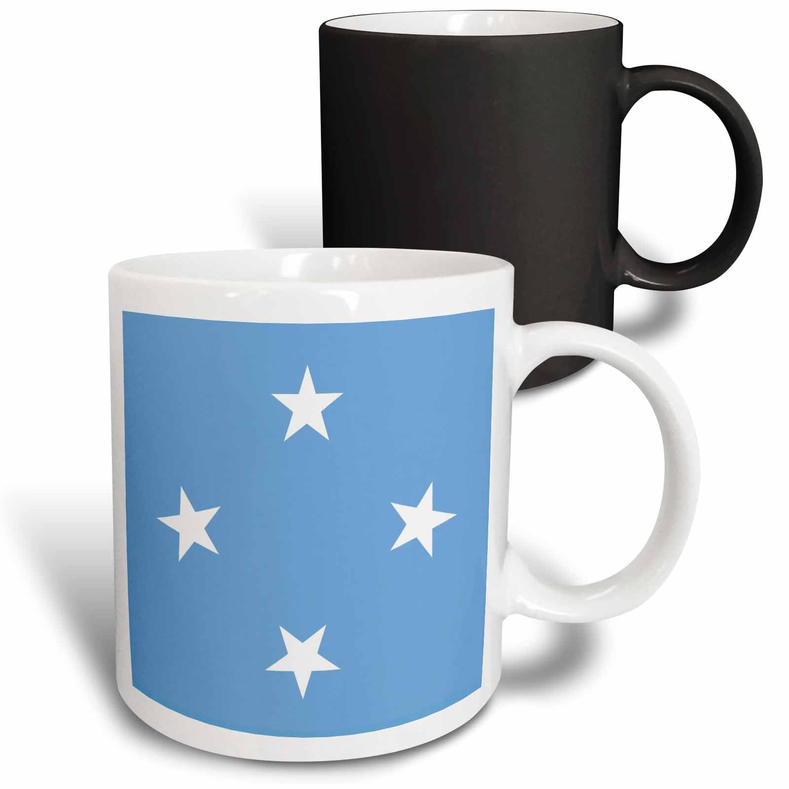 3drose, Flag of the Federated States of Micronesia - Light Blue with ...