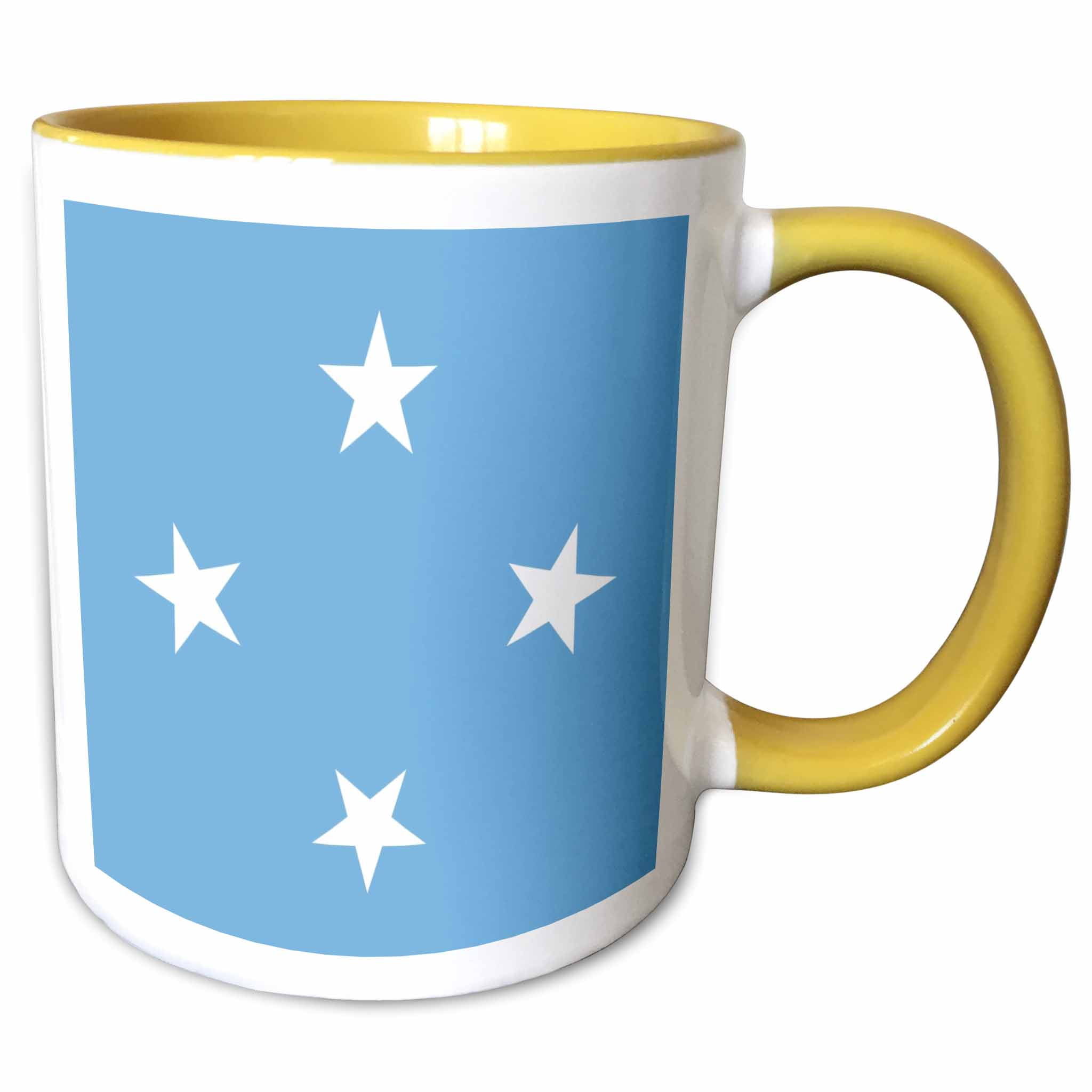 3drose, Flag of the Federated States of Micronesia - Light Blue with ...
