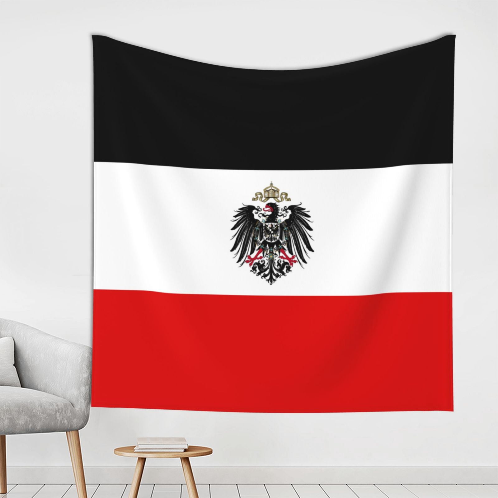 Flag Of The German Empire Tapestry Wall Hanging For Bedroom Dorm Art ...