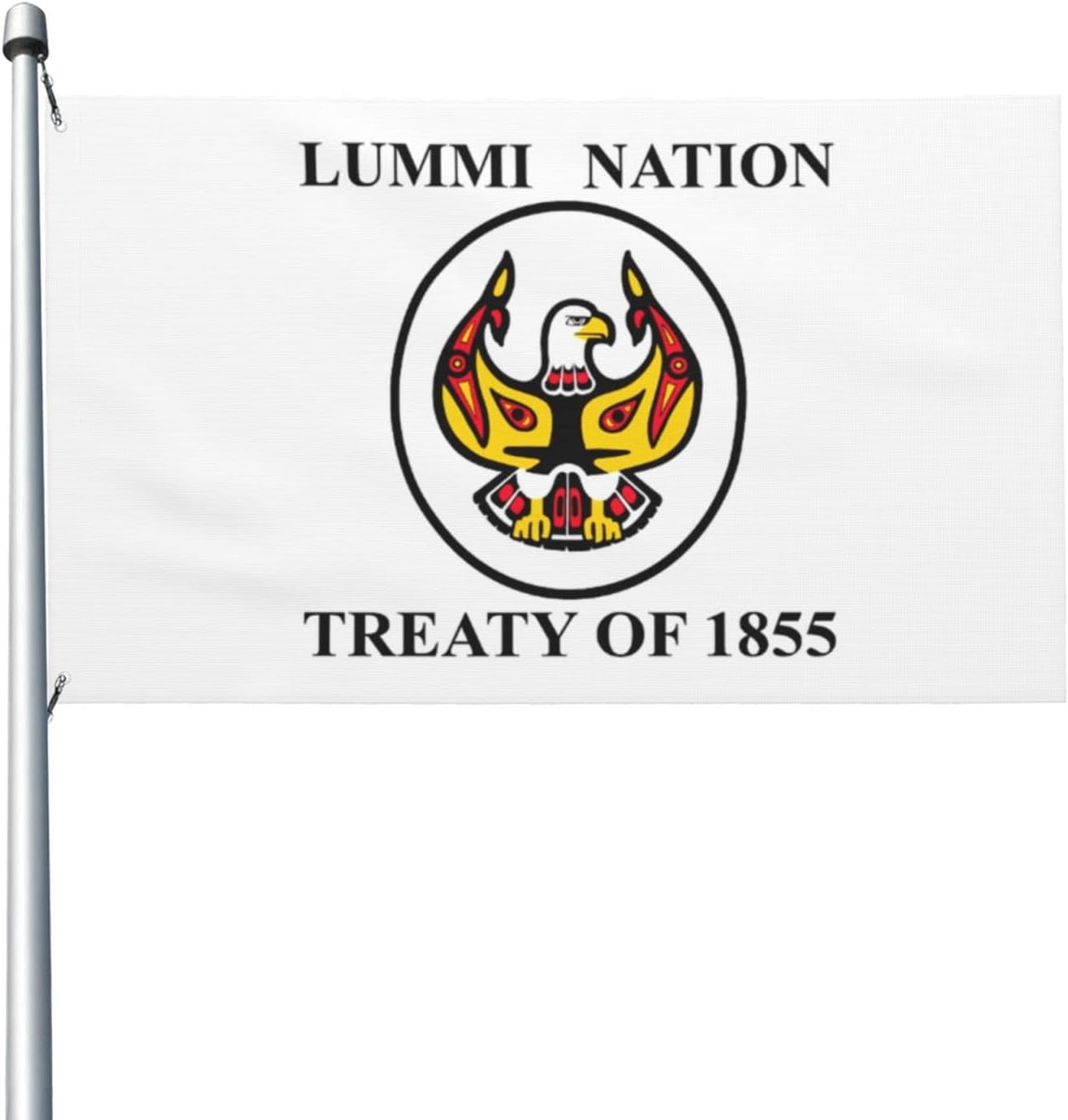 Flag Of The Lummi Nation Flag 3x5 Ft Outdoor Flags Banner Double-Sided ...