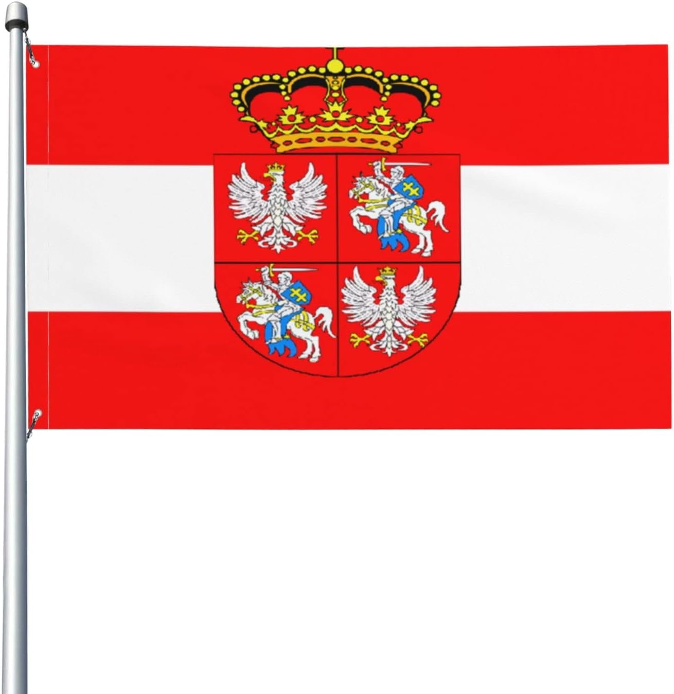 Flag Of The Polish Lithuanian Commonwealth Flag 3x5 Ft UV Resistant ...