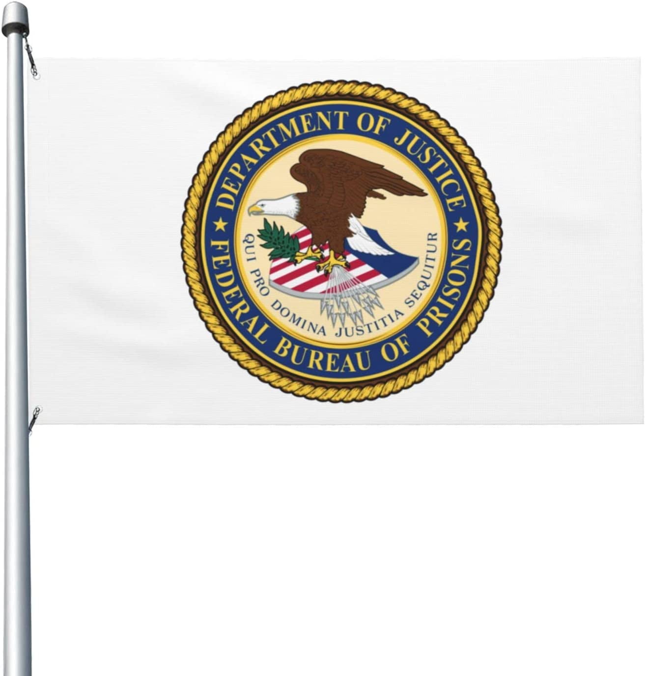 Flag Of The United States Federal Bureau Of Prisons Garden Flag 3x5 Ft ...