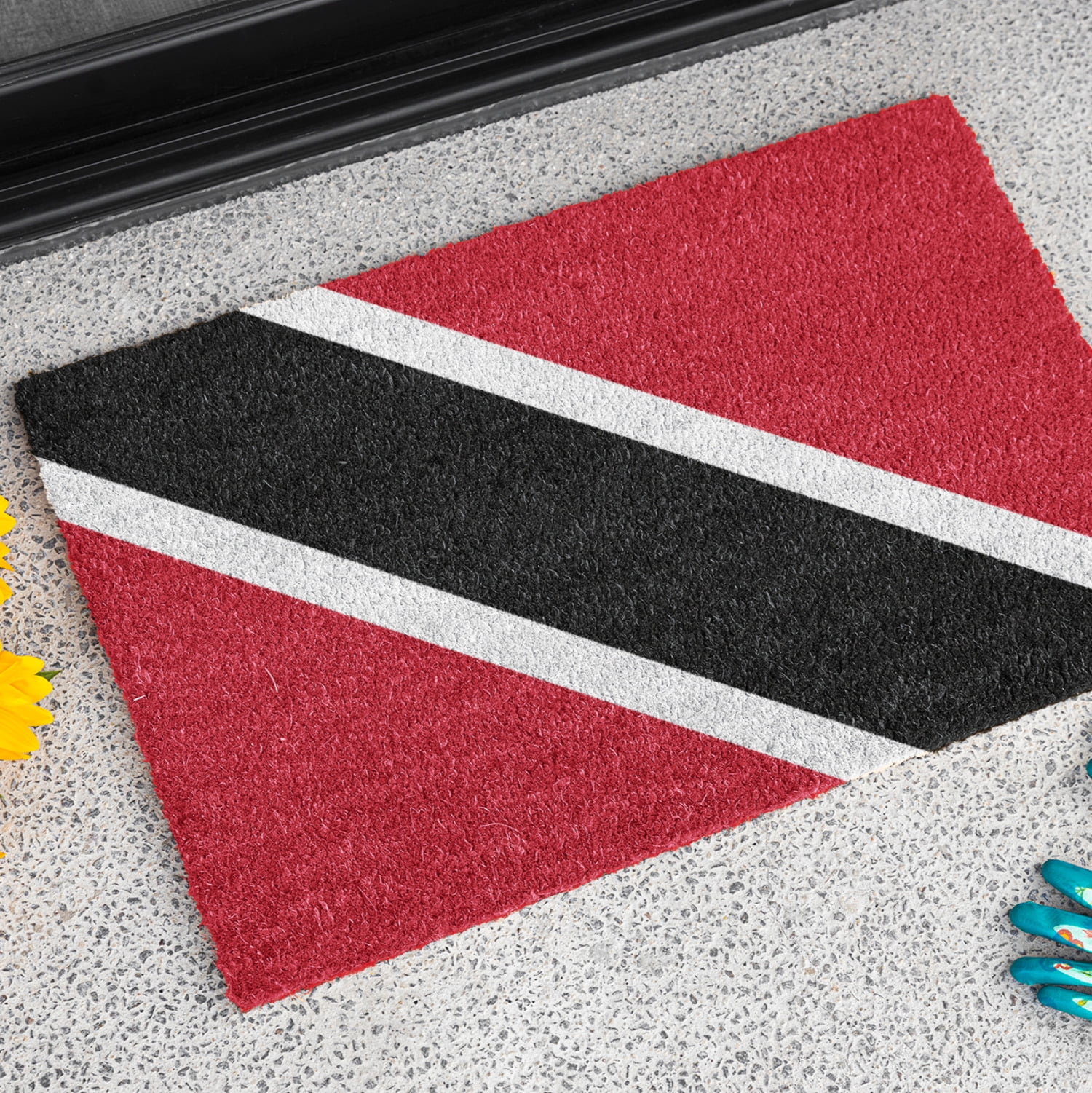 Flag Of Trinidad and Tobago Outdoor Non-Slip Door Mat | Chaguanas | San ...