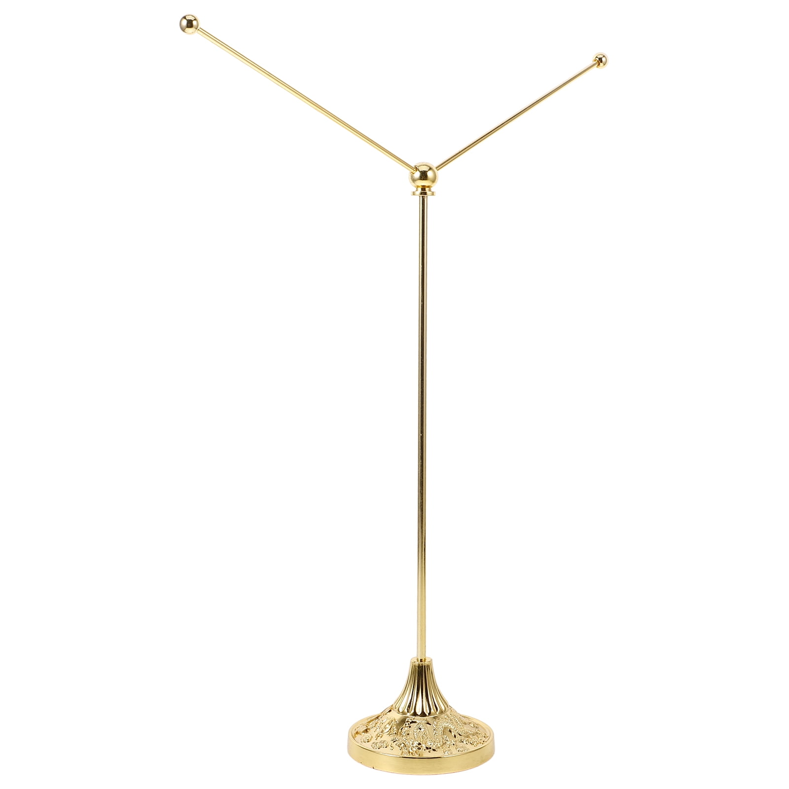 Office Metal Flag Pole Desk Metal V-Shaped Flag Pole Table Flag Holder ...