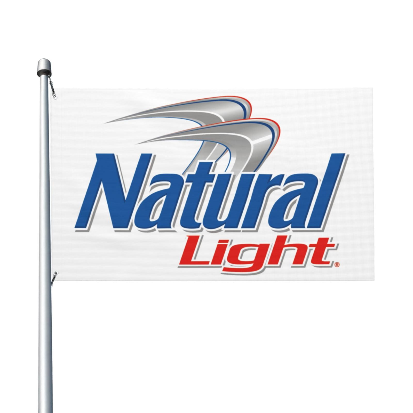 Natural Light Flag Outdoor Indoor Decorations Beer Banner for Yard ...