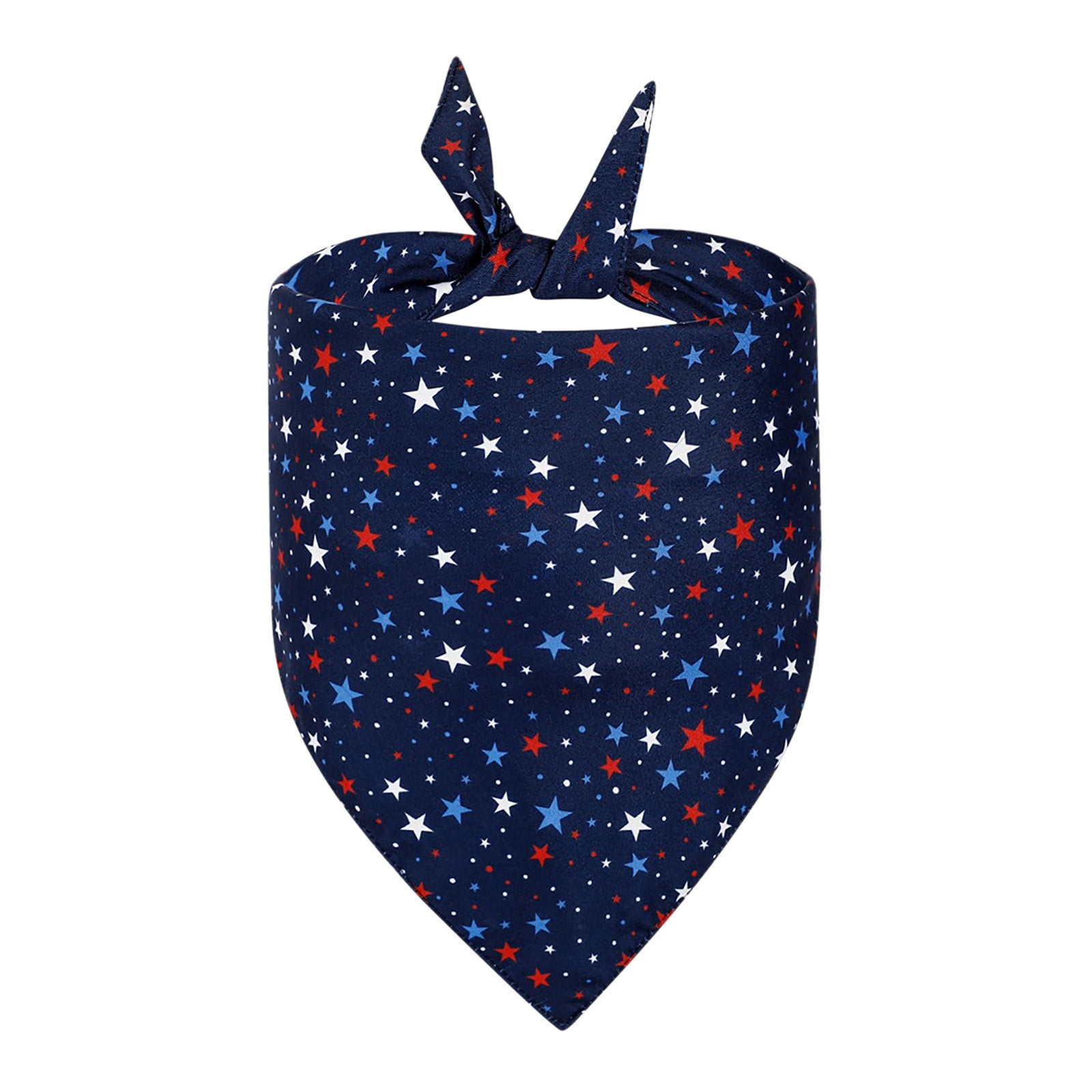 Flag Pet Triangle Scarf Independence Day Pet Towel Dog Scarf 4th Of ...