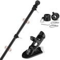 Flag Pole,6FT American Pole & Bracket-Flagpoles for 3 x 5 Flags Holder ...