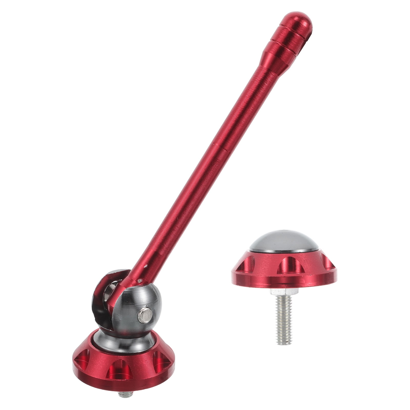 FONDOTIN Red Motorcycle License Plate Antenna 1Pack 5.1X1.2X1.2In ...