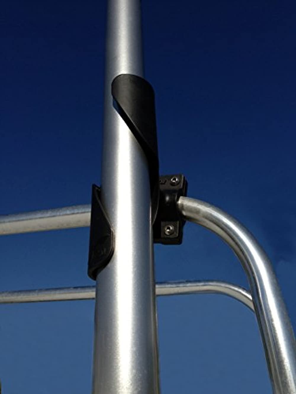 FlagPole Buddy 22ft Fiberglass RV Flag Pole Kit with Camper Mount ...