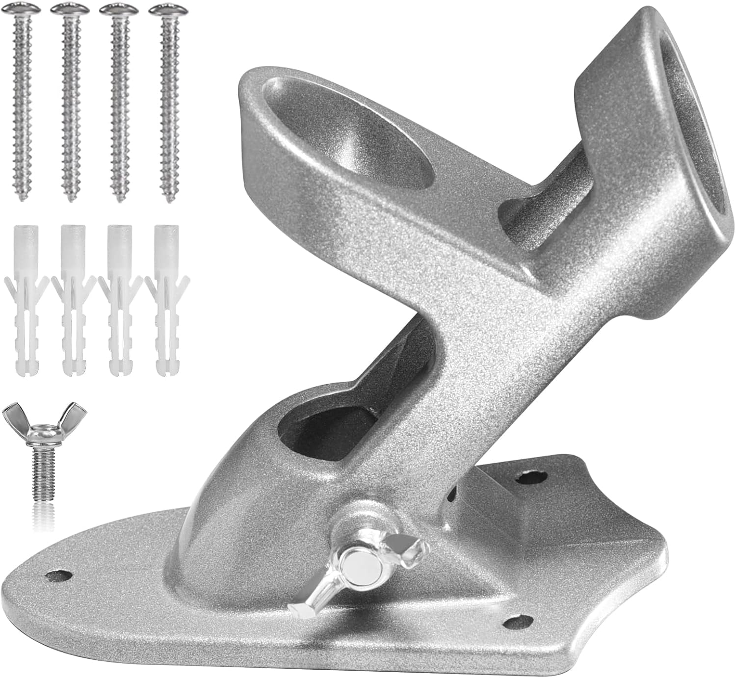 Flag Pole Holder Brackets, 1" Flag Pole Mounting Bracket with Hardwares ...