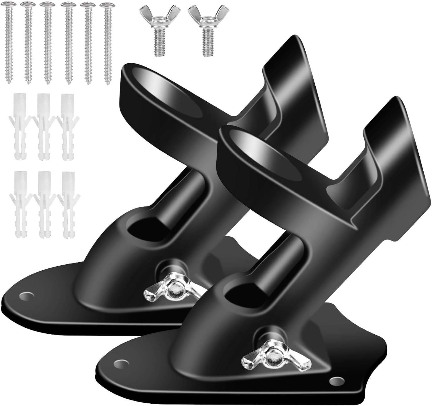 Flag Pole Holder Brackets, 1" Flag Pole Mounting Bracket with Hardwares ...