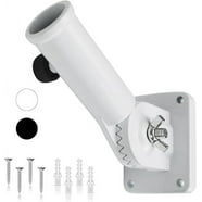 Anley Flag Pole Mounting Bracket at 45 Degree Angle Aluminum 1.25 ...