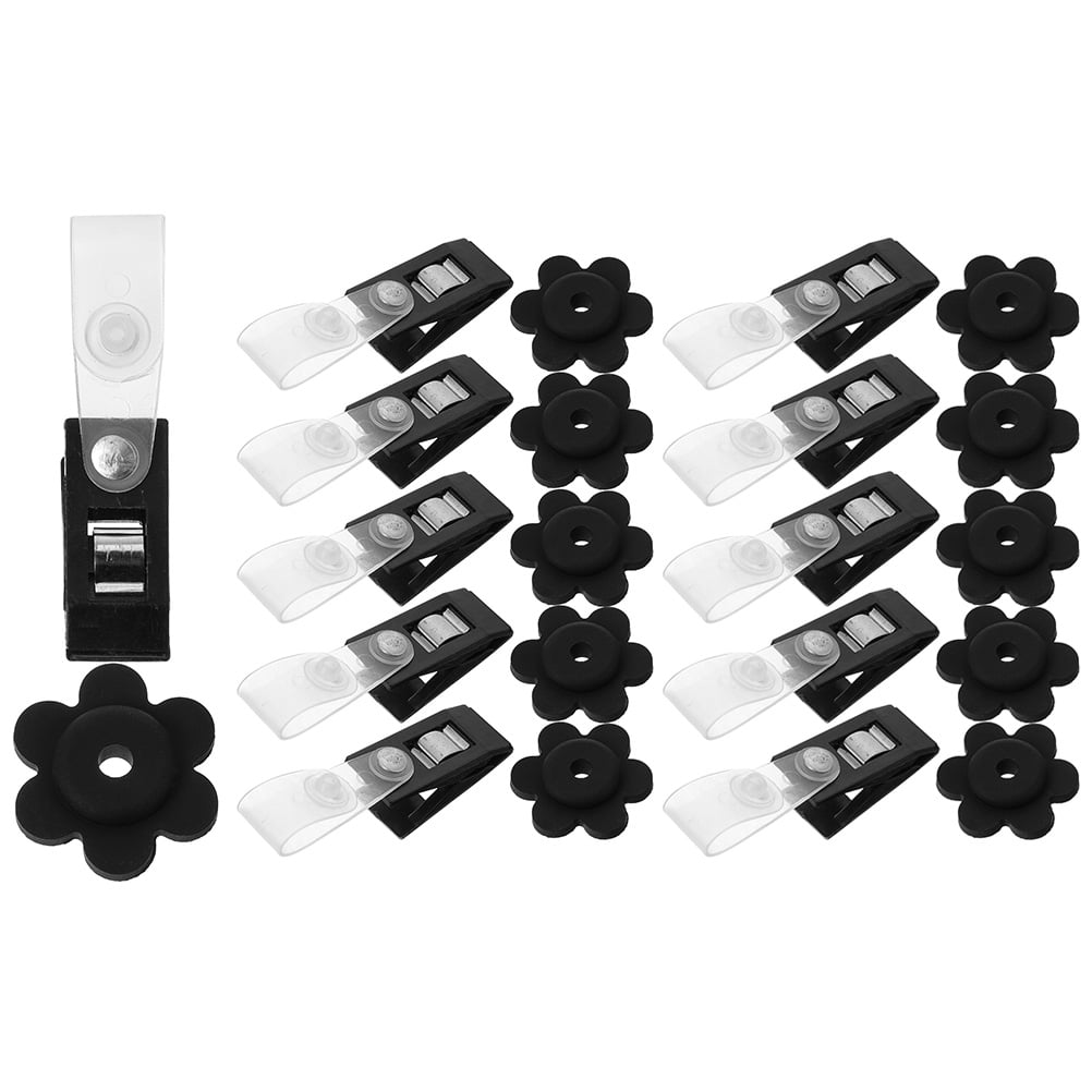 Flag Pole Rubber Stoppers Banner Fixing Clips Mailbox Holder ...