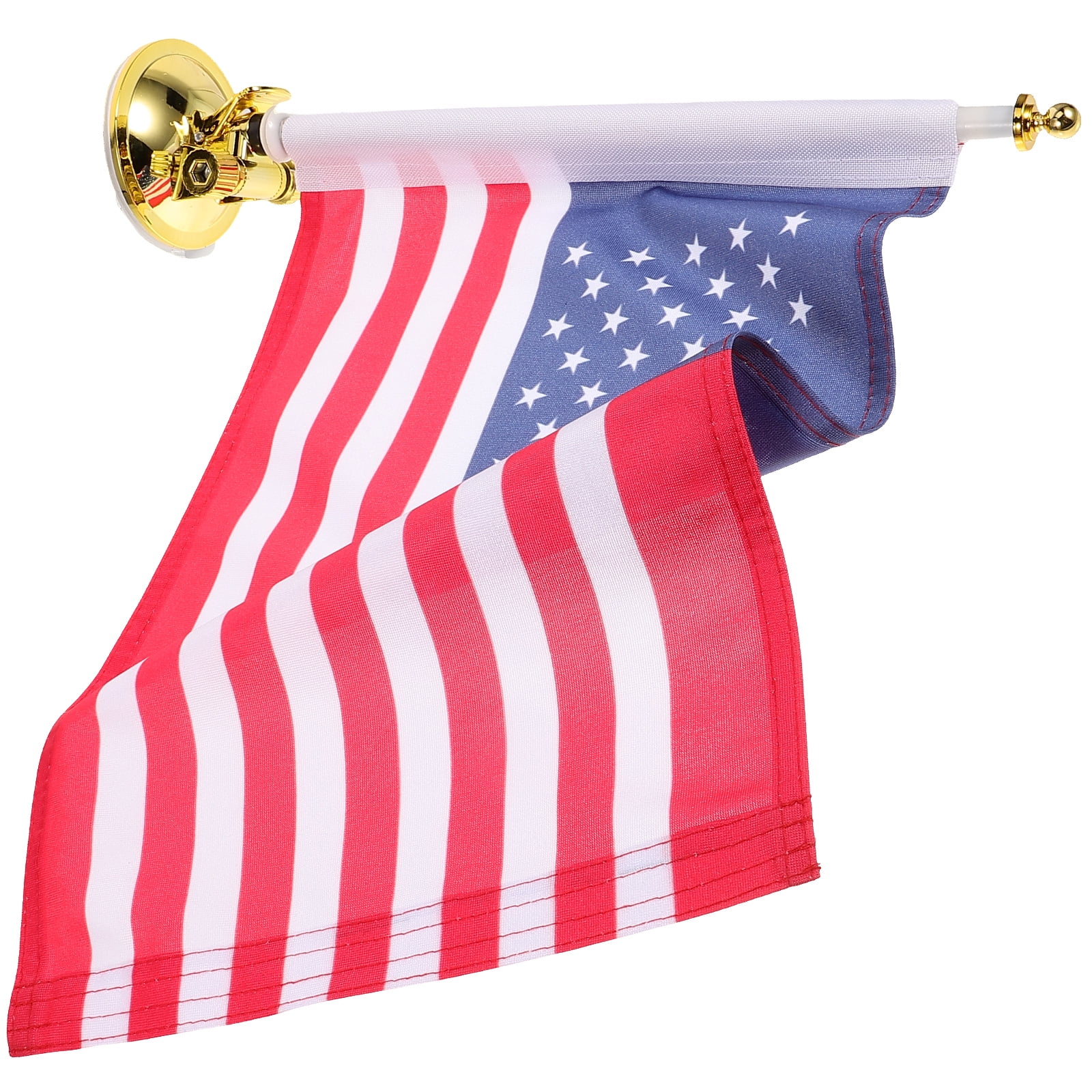 FESTFENDS Flag Pole Suction Mount Bracket Assorted Color Polyester 1Set ...