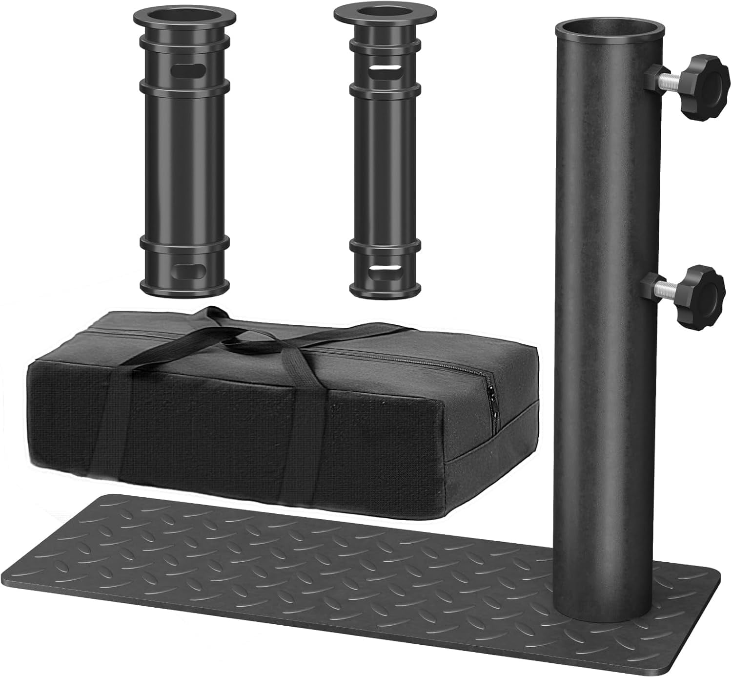 Heavy Duty Portable Flag Pole Tire Mount with 4mm Thick Base - Walmart.com