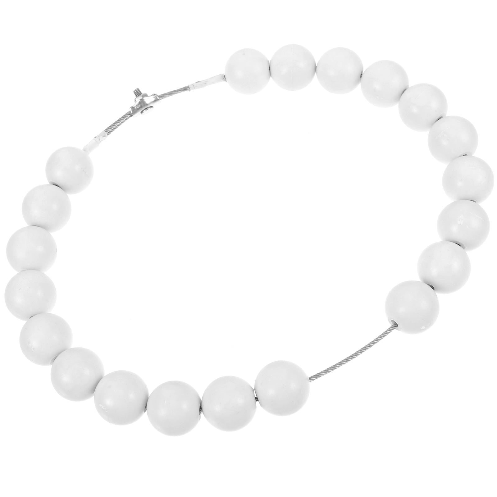 YuYiSan Flag Pole Ring Windproof Guide Chain Flagpole Beaded Ring ...