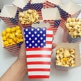 Flag Popcorn Boxes 48 Pack, Disposable Patriotic Snack Holders for 4th ...