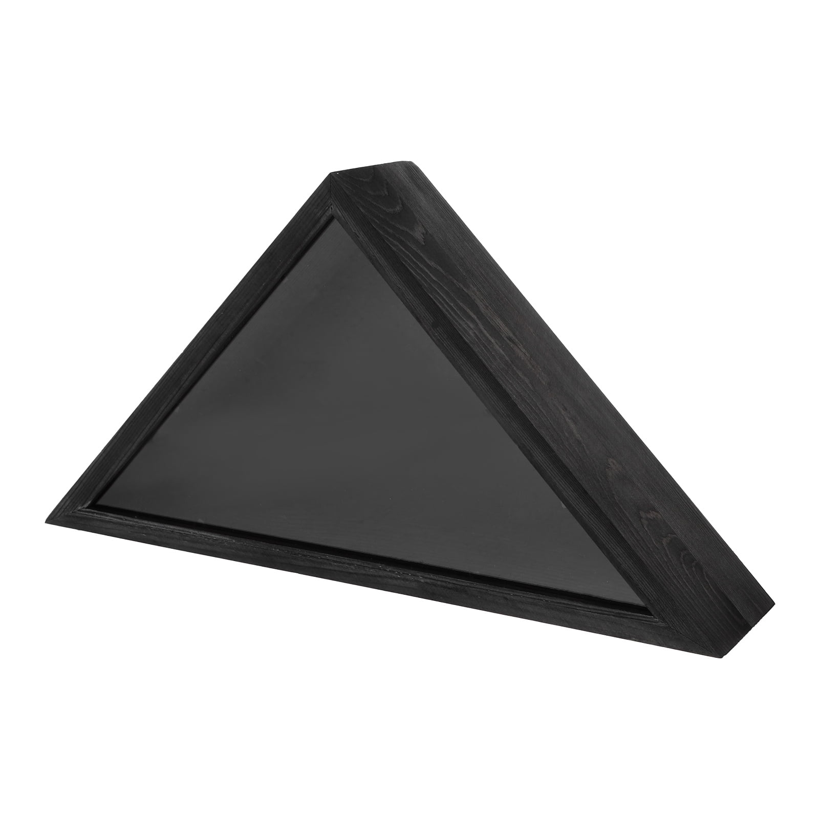 Flag Storage Box Magnets Triangle Flag Case Flag Pole Clear Usa Wooden ...