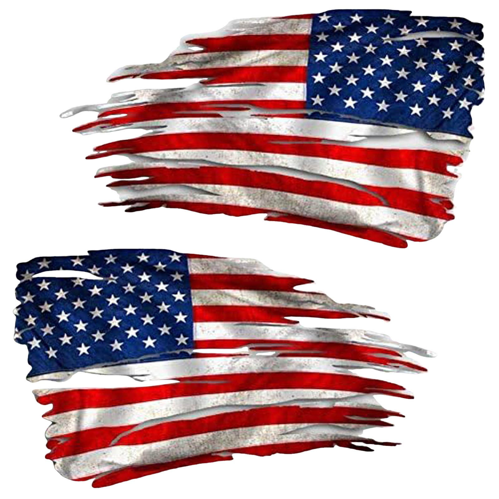 Flag Tattered Decal Set USA Distressed Sticker The 69 Eyes Sticker ...