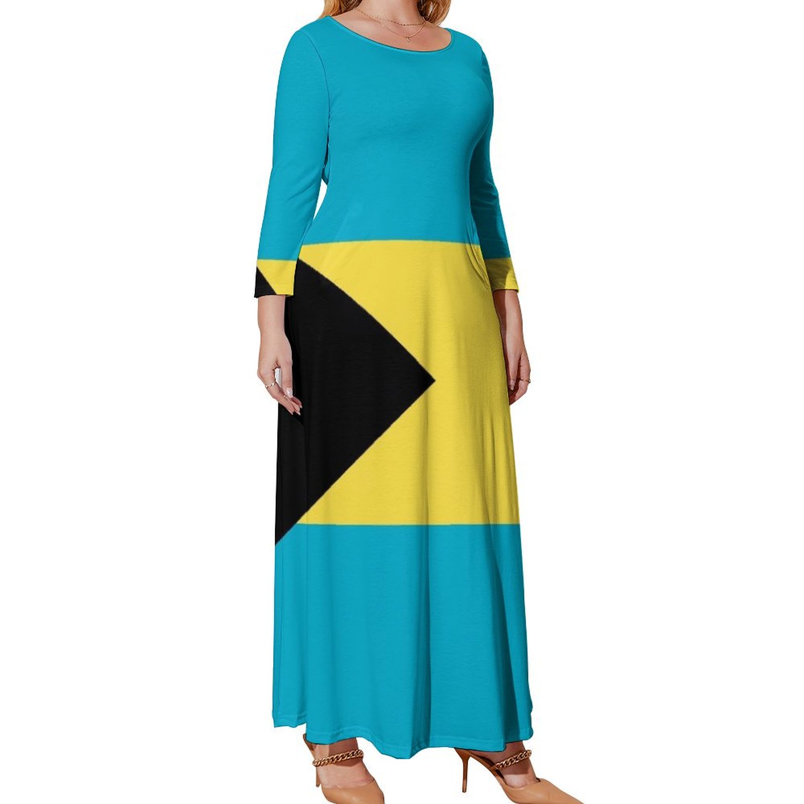 Flag: The Bahamas Long Sleeved Dress clothes for woman dresses ladies ...
