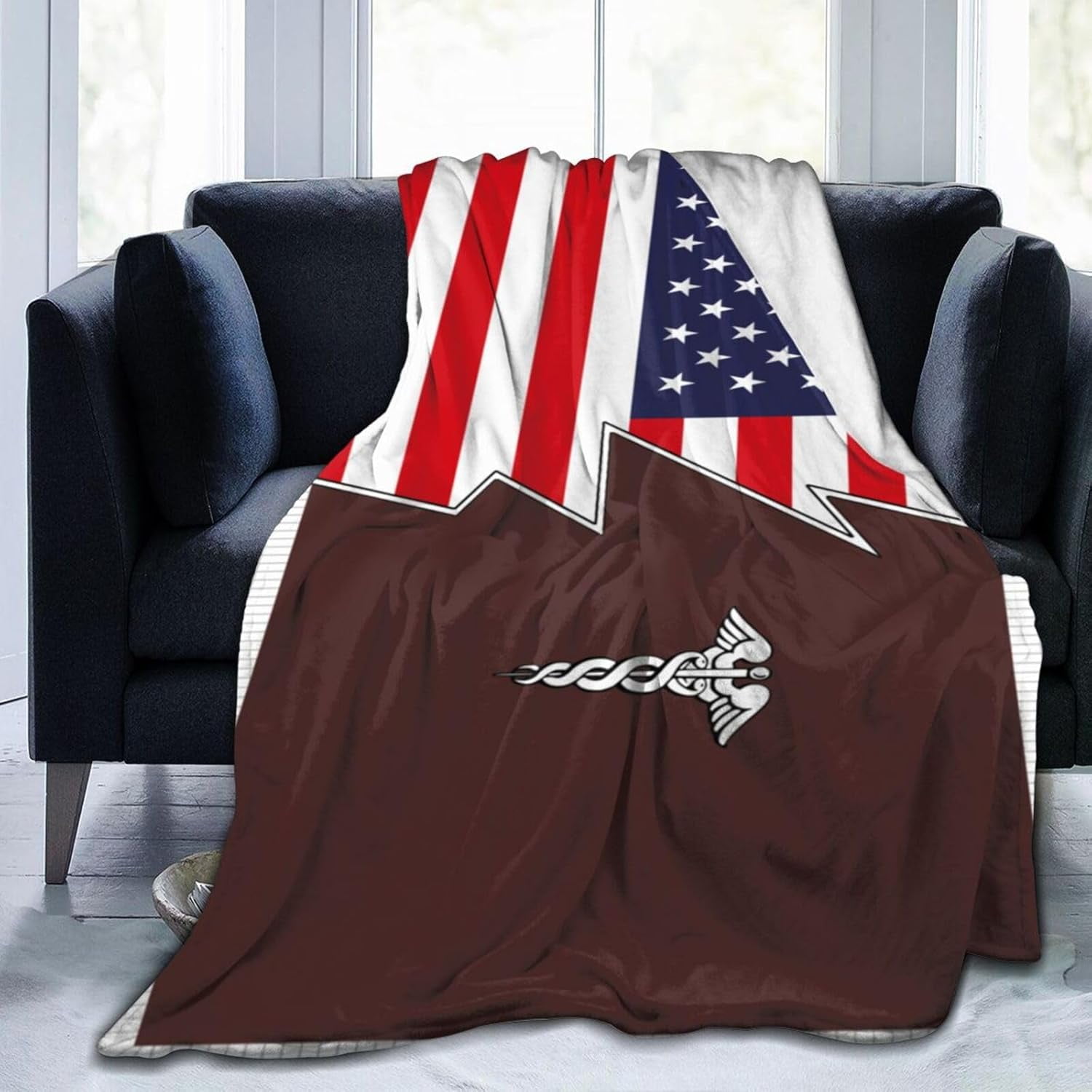 Flag of The Surgeon General of The United States Army with Fringe and ...