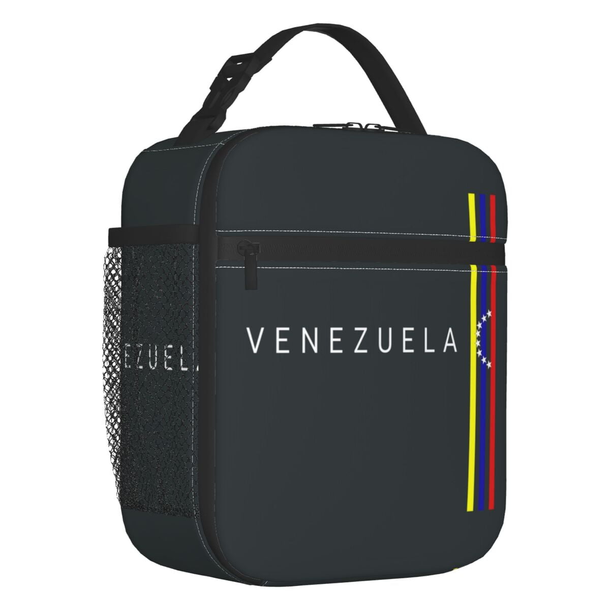 Venezuela Flag Ink Splatter Thermal Insulated Lunch Bags Bolivarian ...