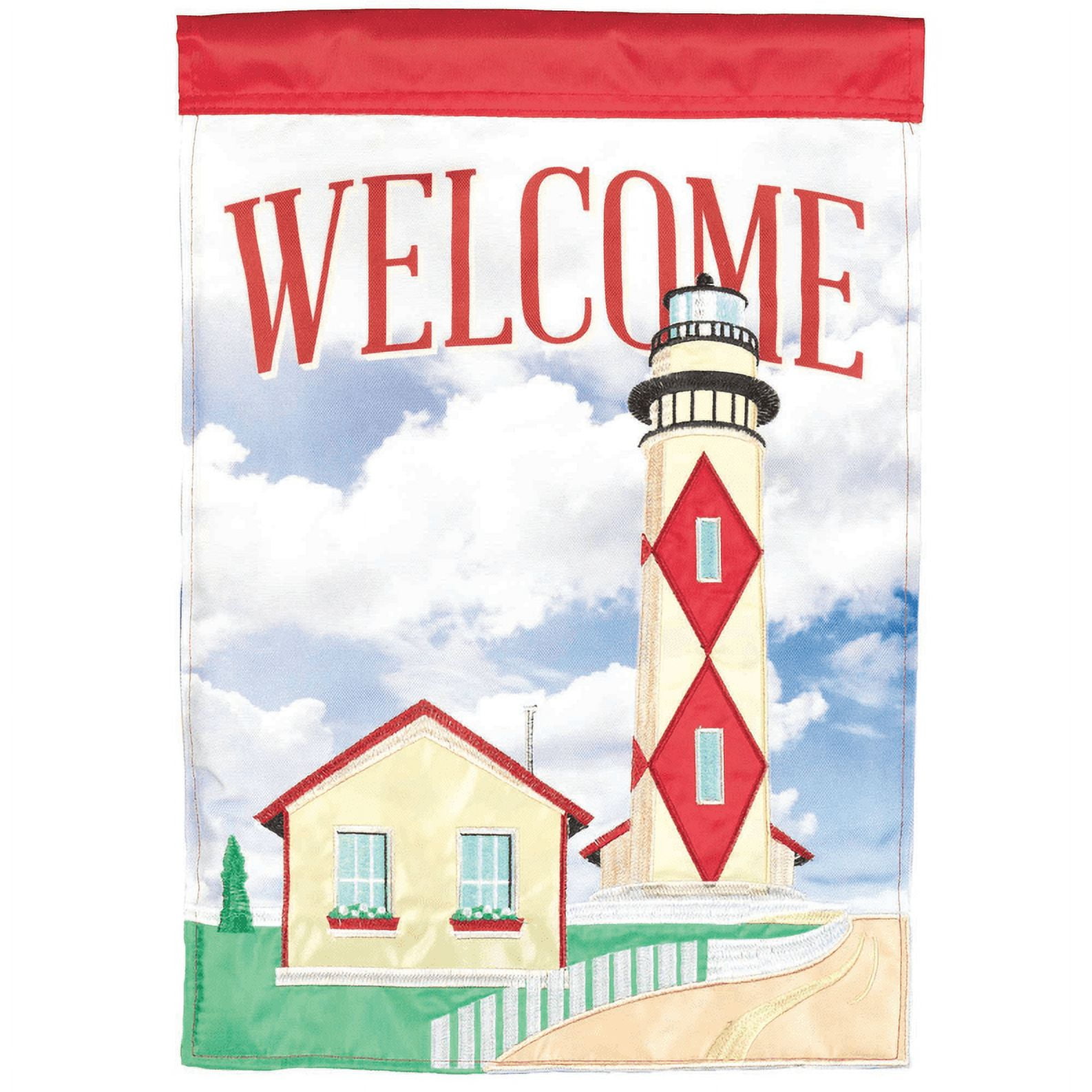 Flag Welcome Lighthouse - Walmart.com