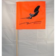 Anley Kayak Tow Red Safety Travel Flags with Reflective Strip - Warning ...