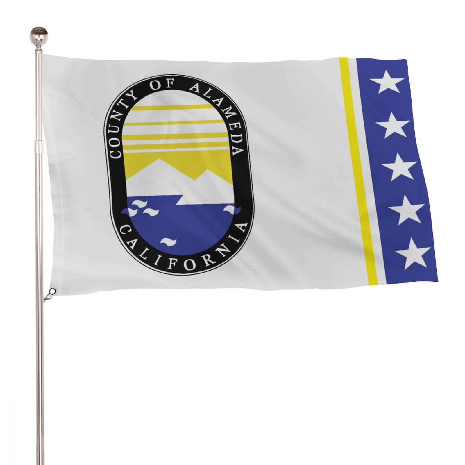 Flag of Alameda County, California Flag, Heavy Duty Polyester Falgs ...