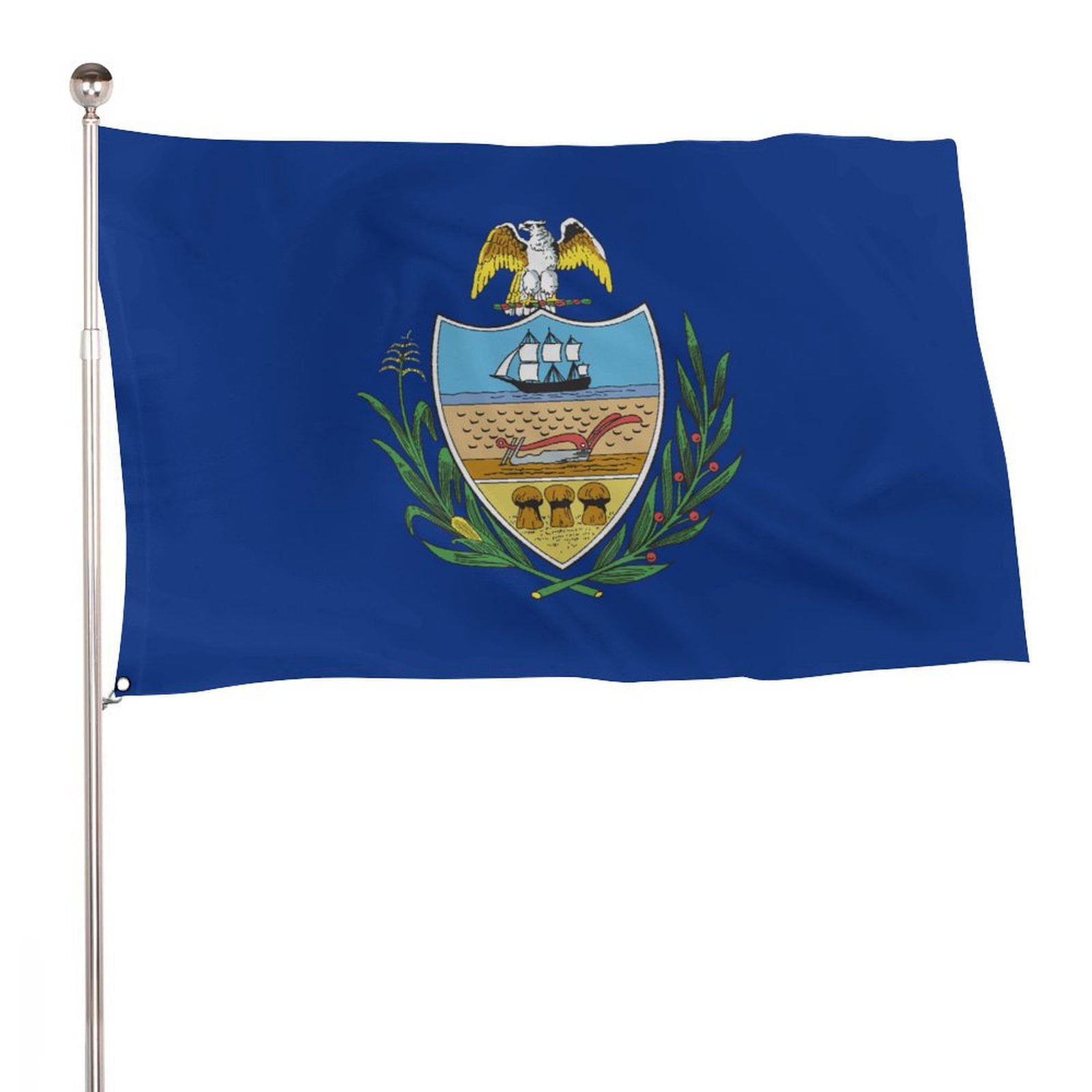 Flag of Allegheny County, Pennsylvania Flag, Heavy Duty Polyester Falgs ...