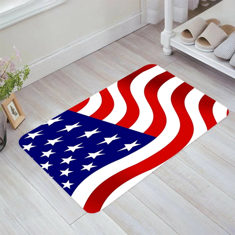 Flag of American Floor Mat Carpets Room Mats Rugs Home Doormat Entrance ...
