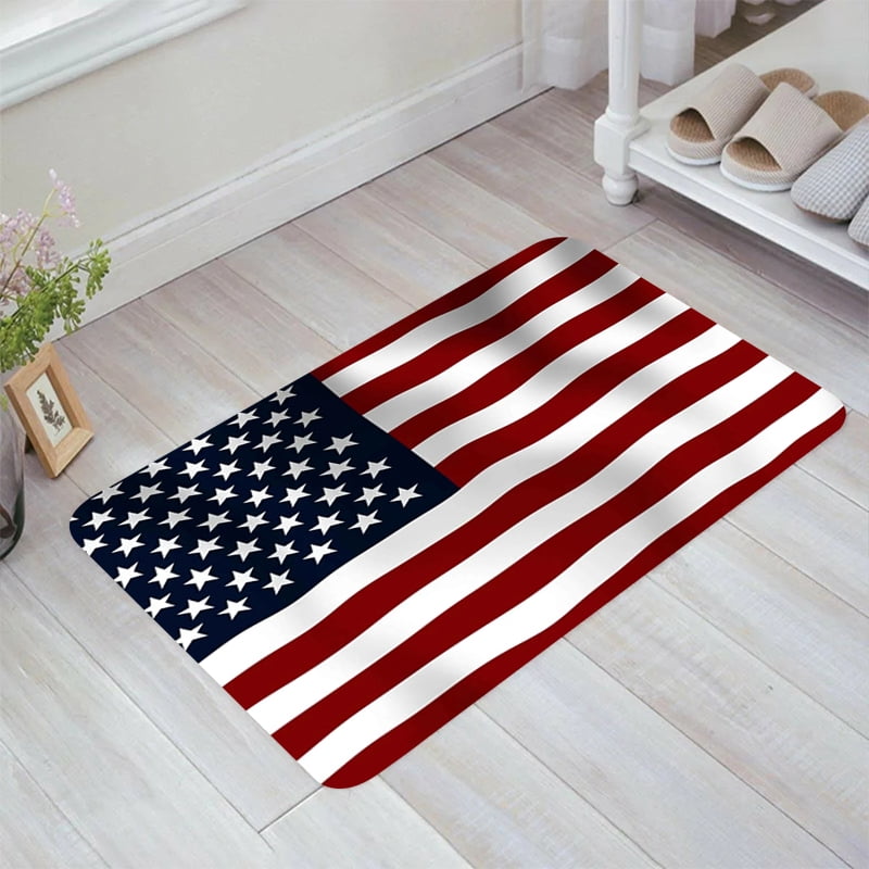 Flag of American Floor Mat Carpets Room Mats Rugs Home Doormat Entrance ...