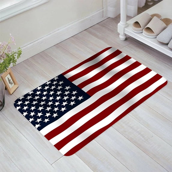 Flag of American Floor Mat Carpets Room Mats Rugs Home Doormat Entrance ...
