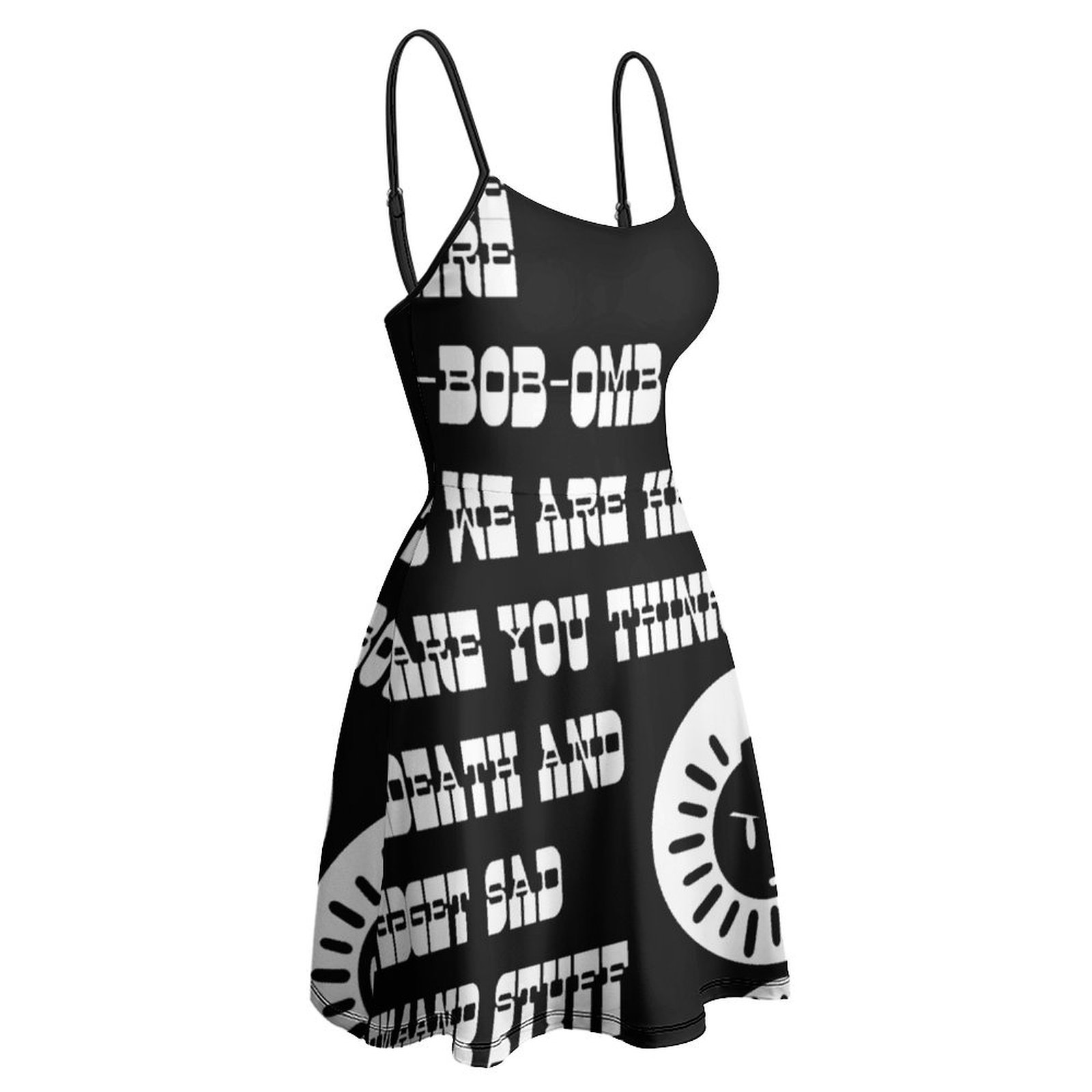 Flag of Aruba Women's Sling Dress Humor Graphic Suspender Dress Funny ...