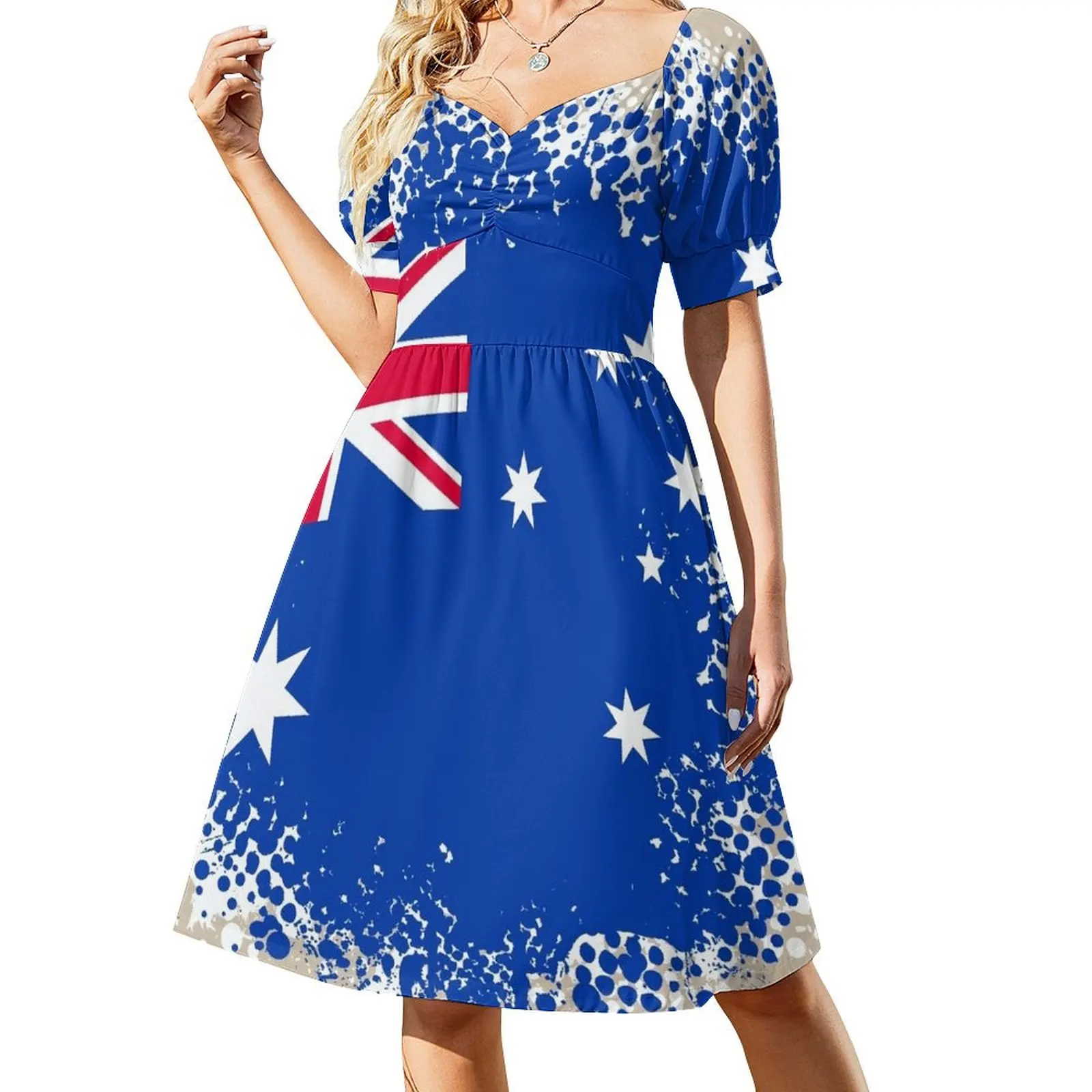 Flag of Australia - Splat Sleeveless Dress Elegant gowns prom dresses ...