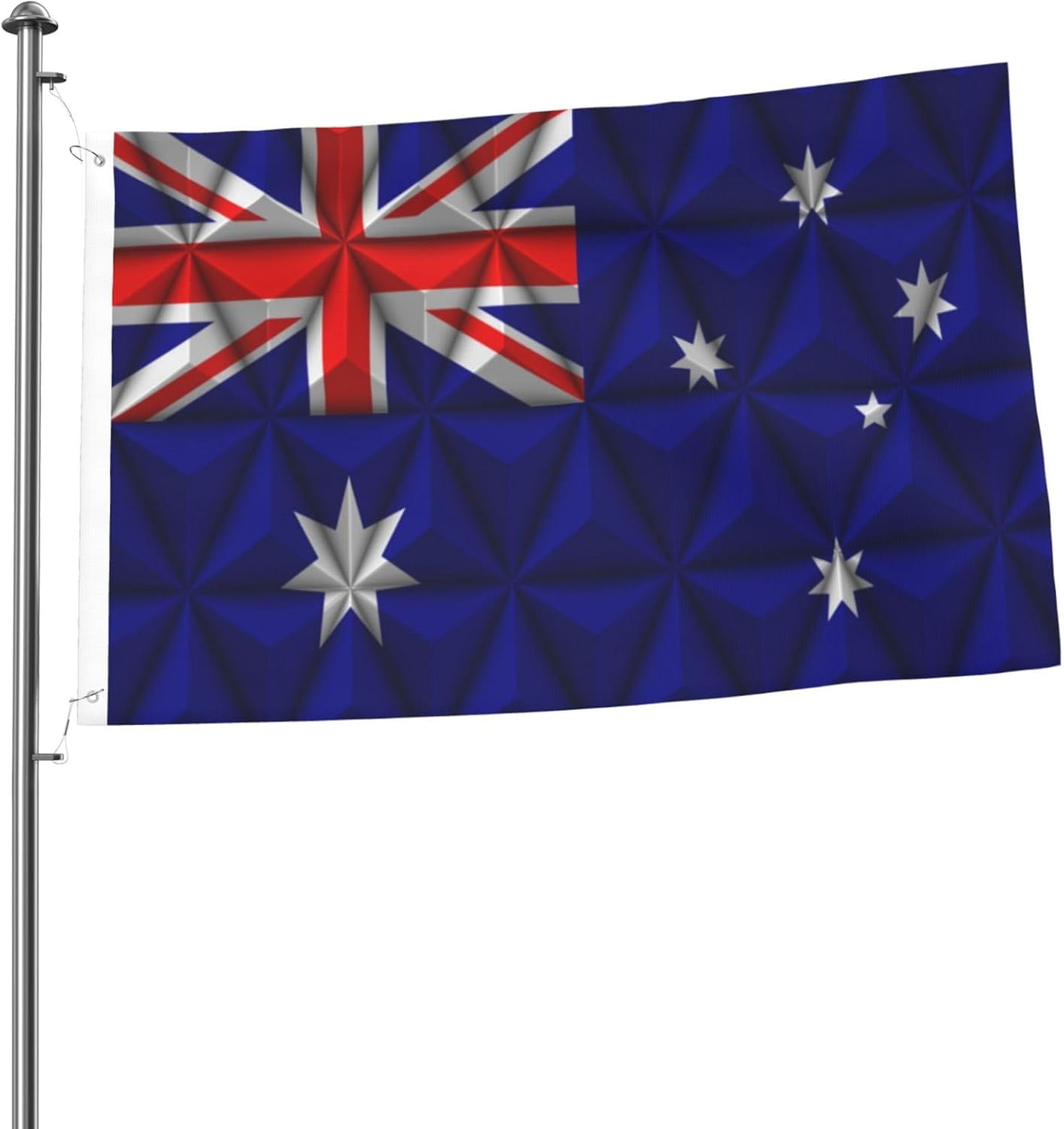 Flag of Australia With Polygon Effect Flag 2x3 Ft Double-Sided Durable ...