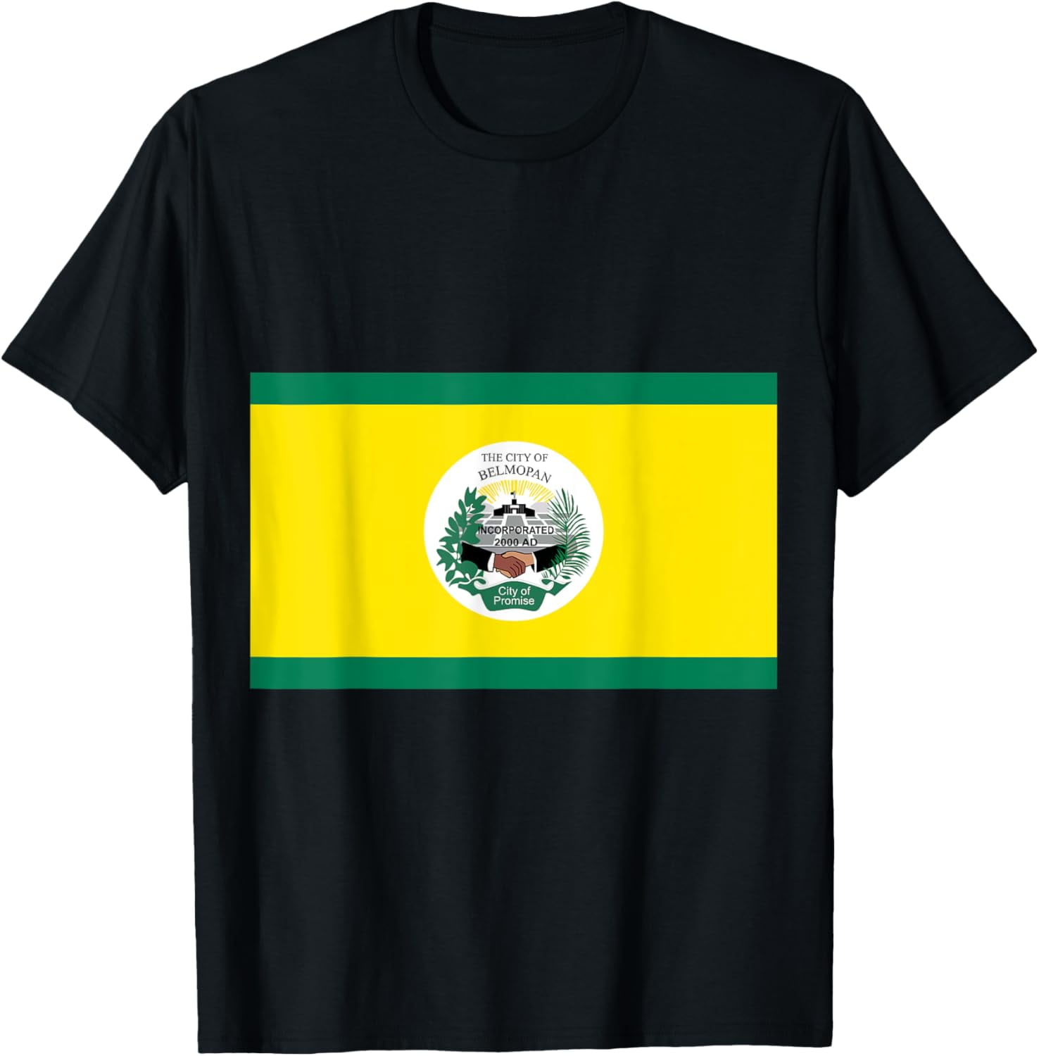 Flag of Belmopan - Belize T-Shirt - Walmart.com