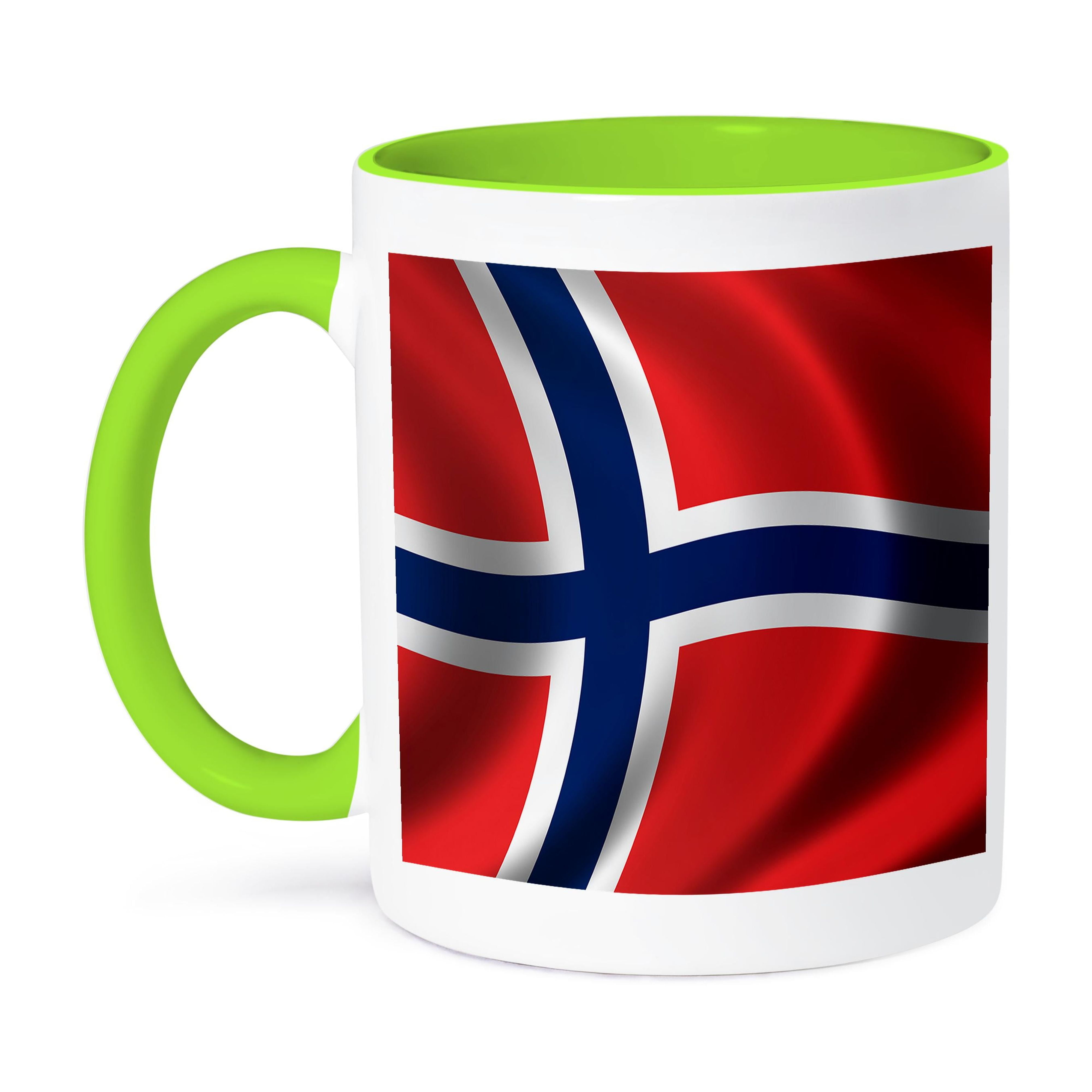 3dRose, Flag of Bnorway waving in the wind country national Norwegian ...