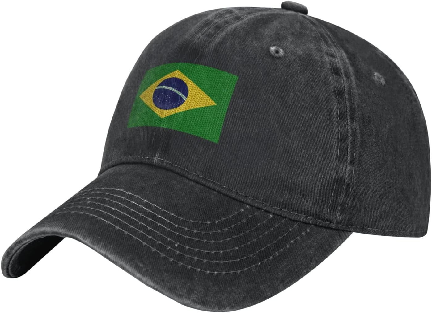 Flag of Brazil Baseball Cap for Men Women Adjustable 100% Washed Cotton ...