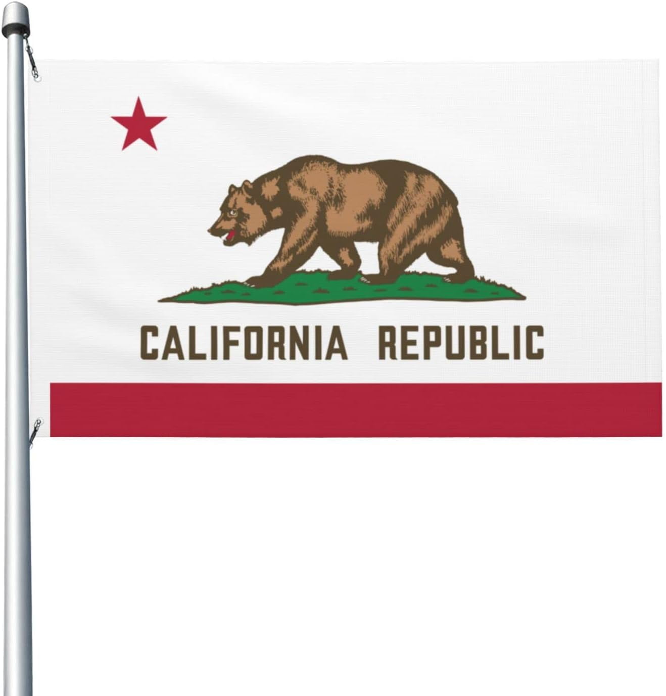 Flag of California Flags for Outside 3x5 Banner Flag Double Sided ...