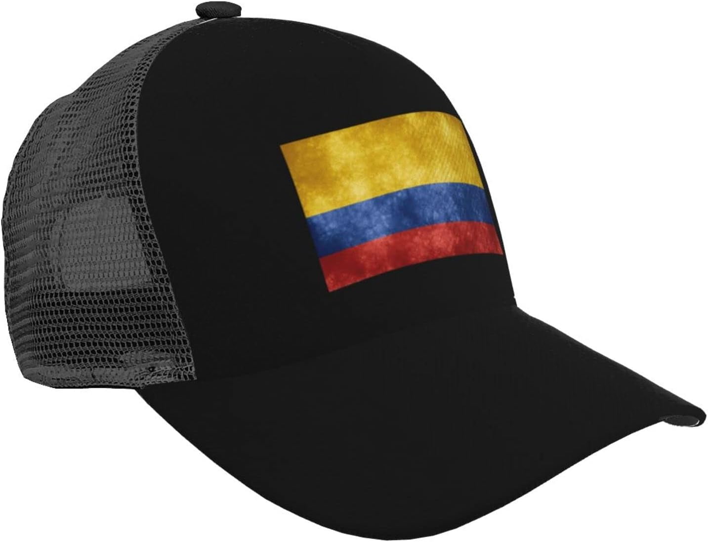 Flag of Colombia Baseball Cap Adjustable Mesh Trucker Hat - Walmart.com