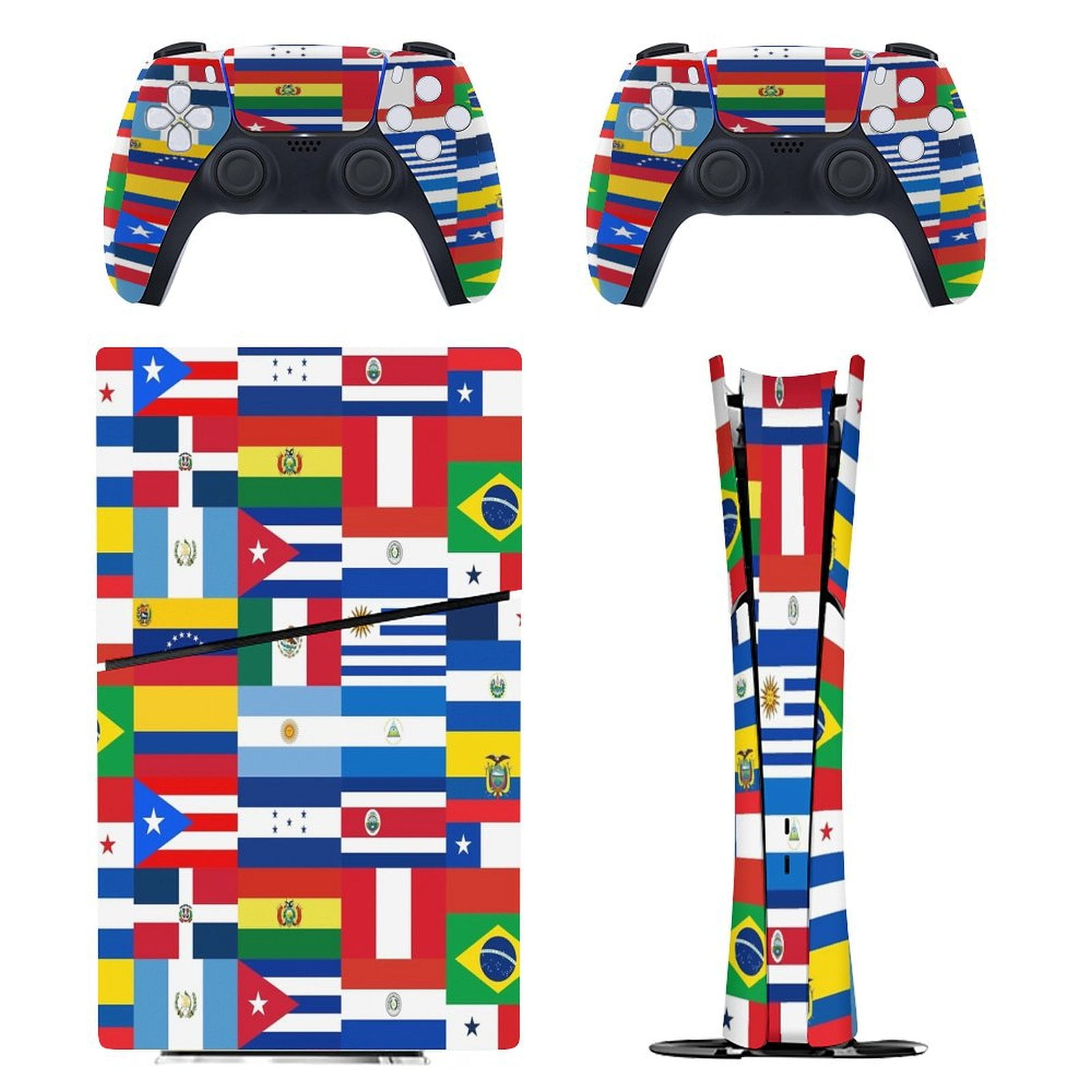 Flag of Countries Around The World PS5/PS5 Pro/PS5 Slim Digital Disc ...