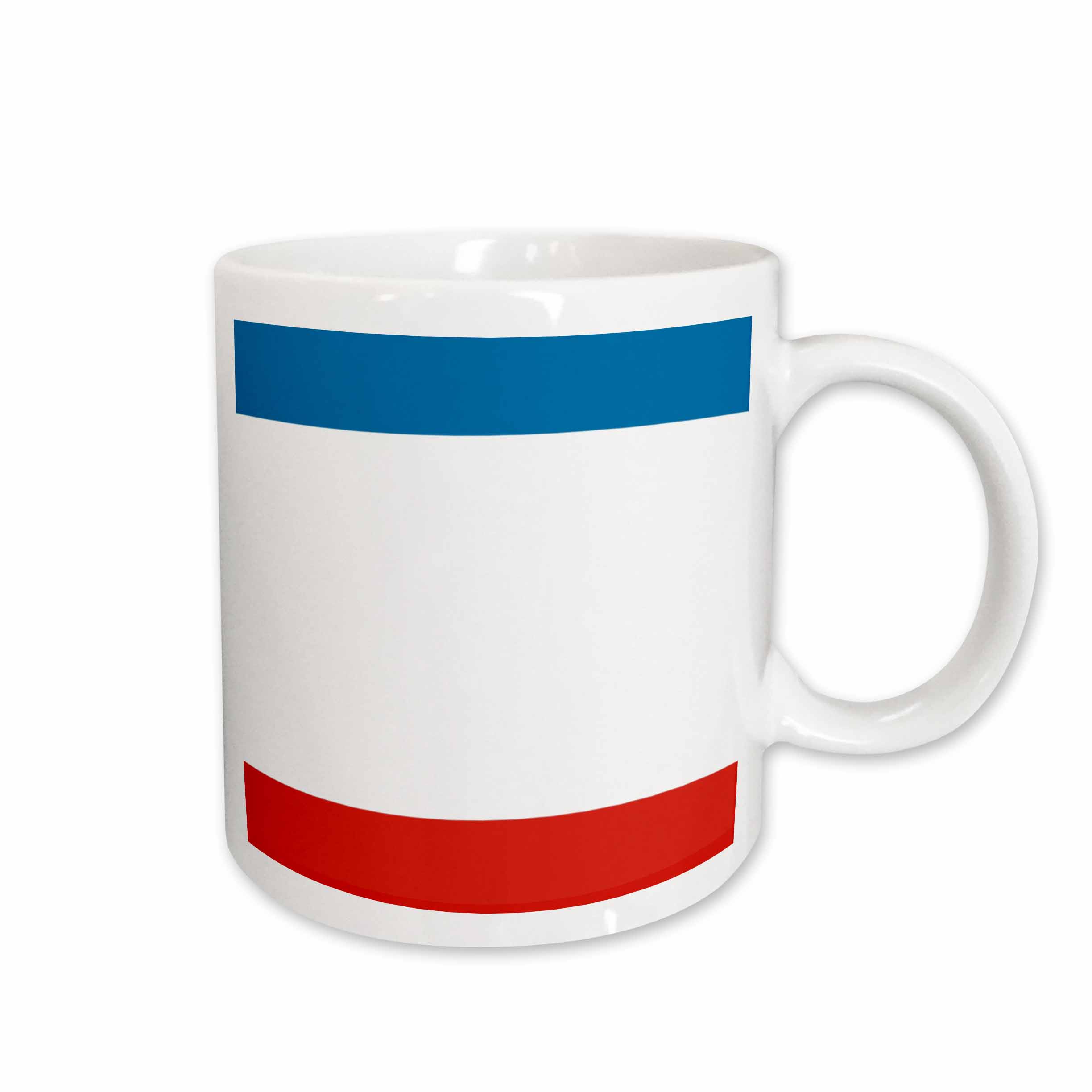 Flag of Crimea - peninsula of Ukraine - blue white red stripes ...